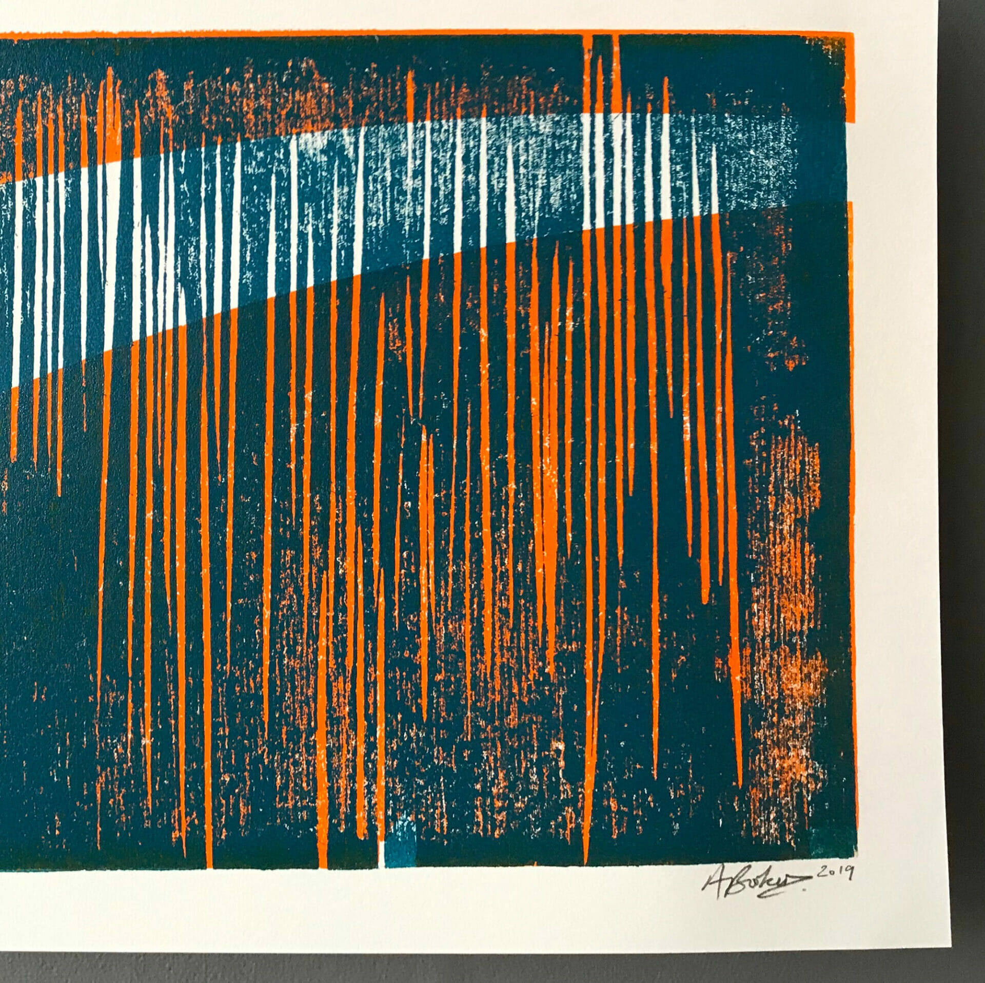 Finnish Experiment Woodcut Print - Artists and Objects