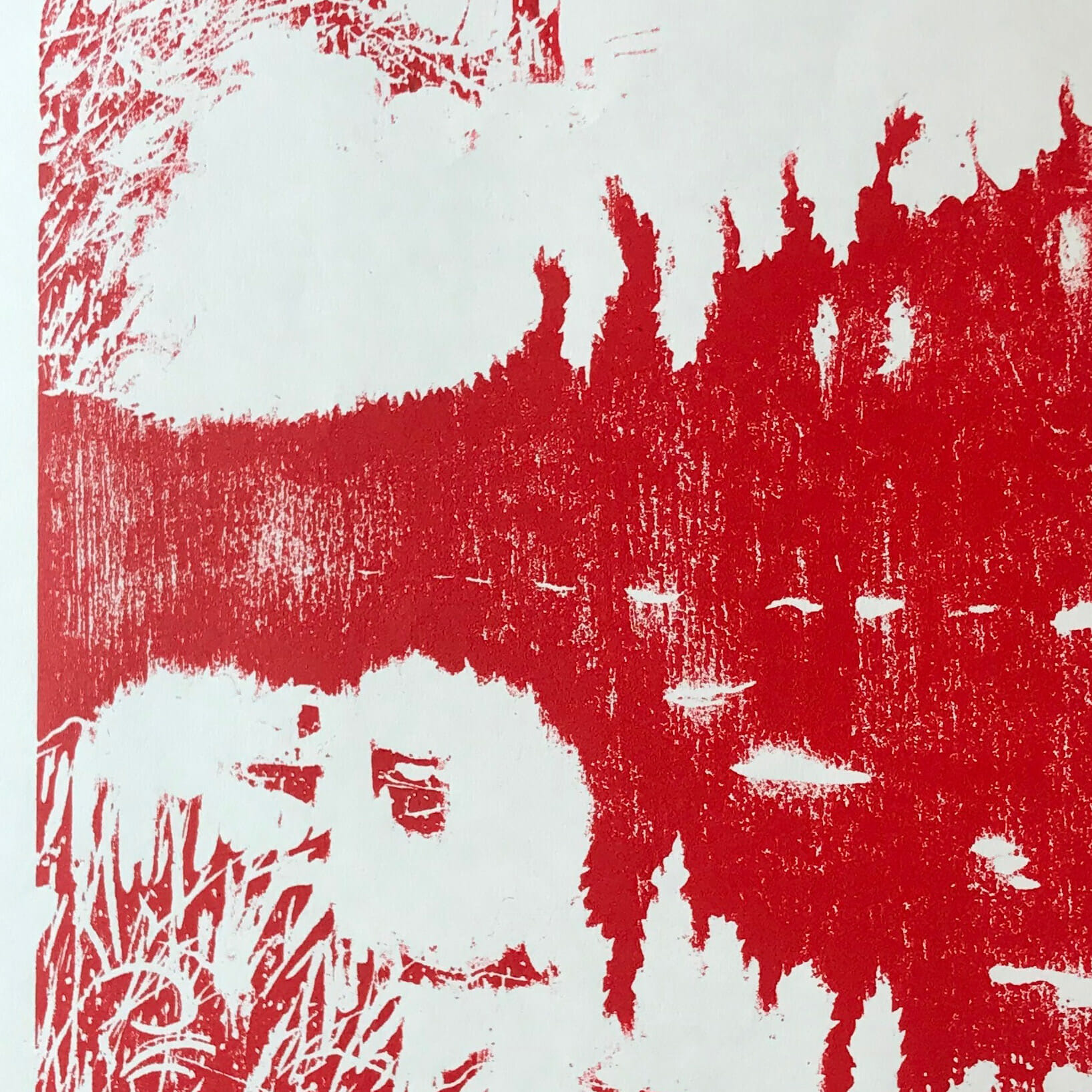 Finnish Reflections Woodcut Print - Artists and Objects