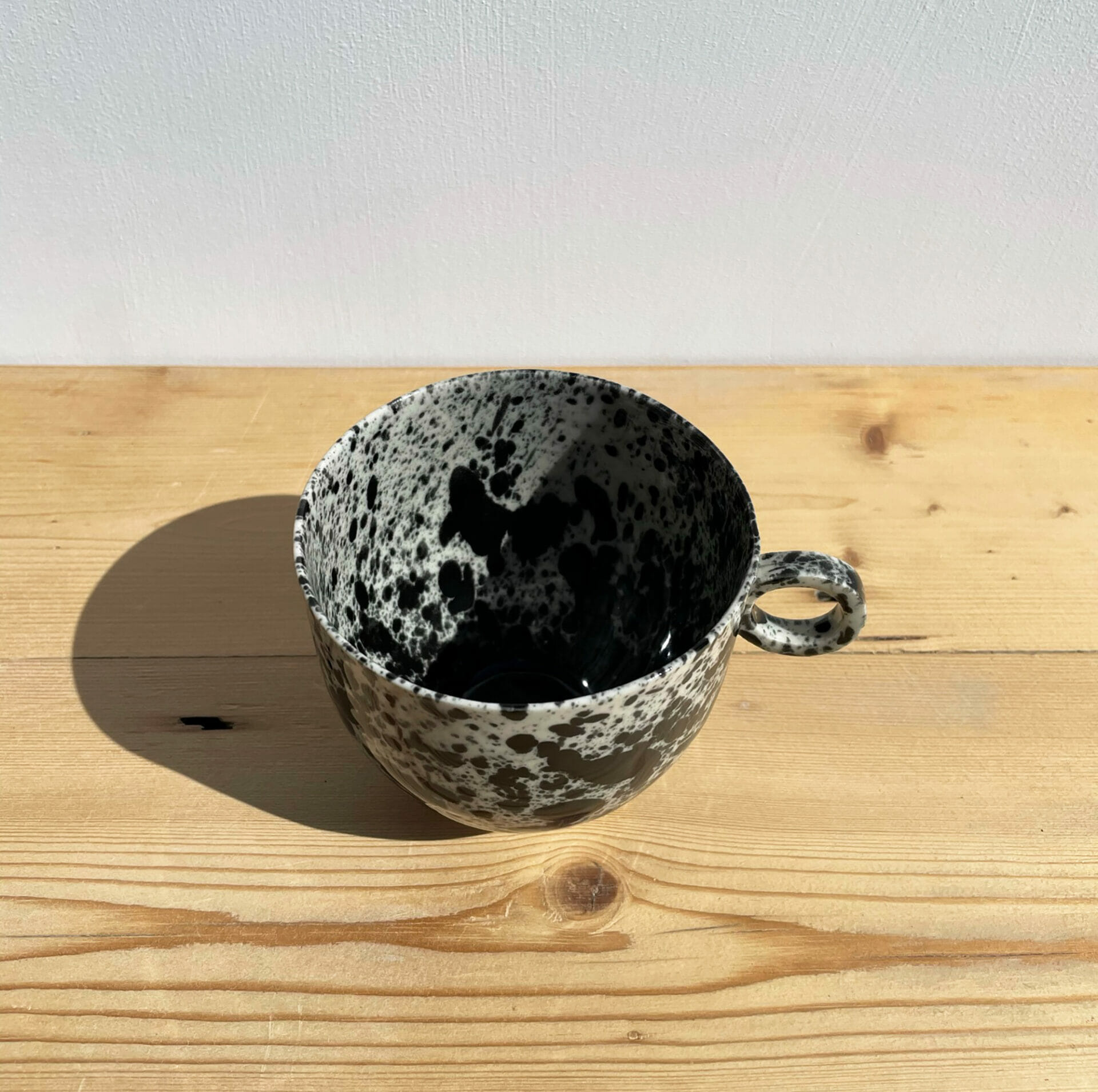 Black Splatter Mug - Artists and Objects