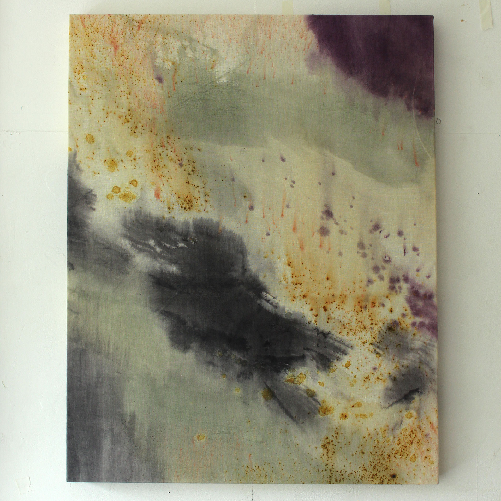 Inky Morning Painting - Artists and Objects