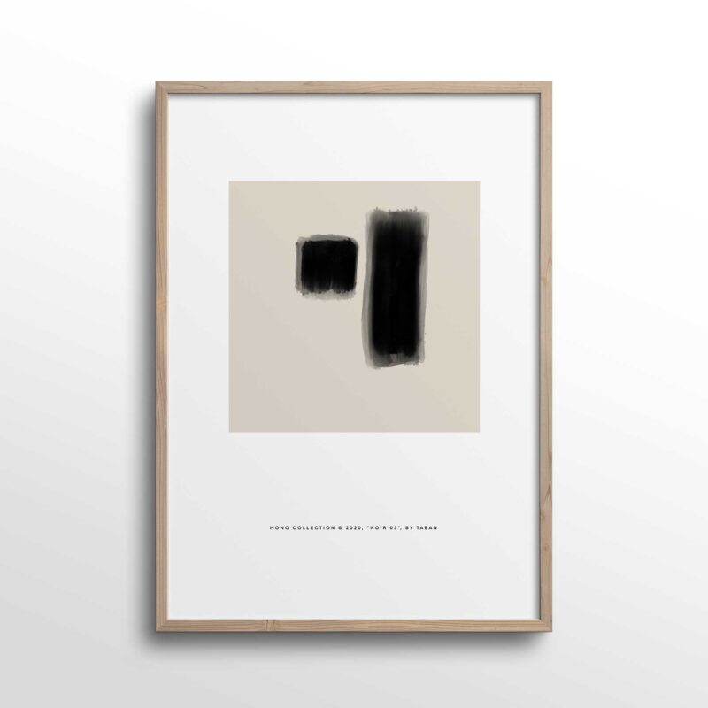 Noir 03 Print - Artists and Objects