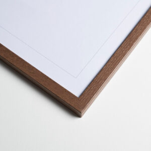 Dark Oak Frame: Perfect Size for Your Art Prints - Artists and Objects