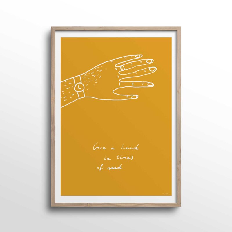 Give A Hand Print - Artists and Objects