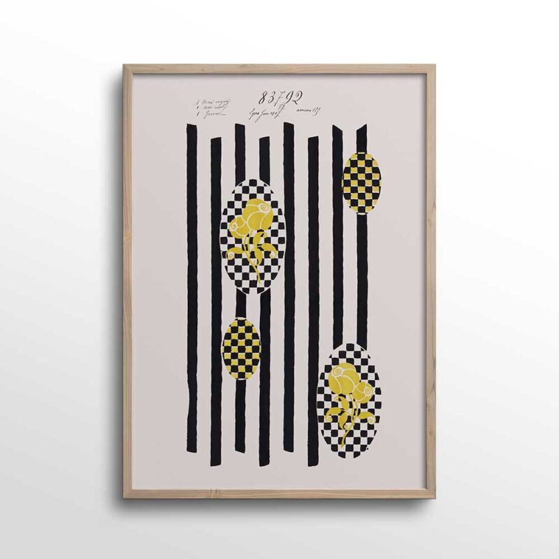 No.085 - Golden Days - Vintage Archive Poster Print - Artists and Objects